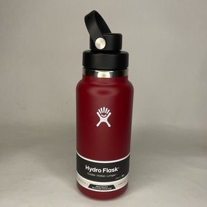 Hydro Flask | Dining | Hydro Flask 32 Oz Wide Mouth Flex Chug Cap Berry ...